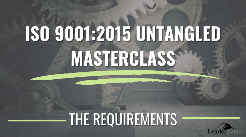 ISO 9001 Internal Auditor Training by Leaderstone® - Leaderstone ...